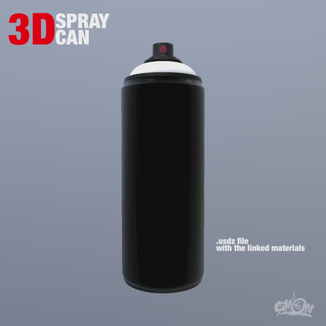 3D SprayCan – sim0ndee